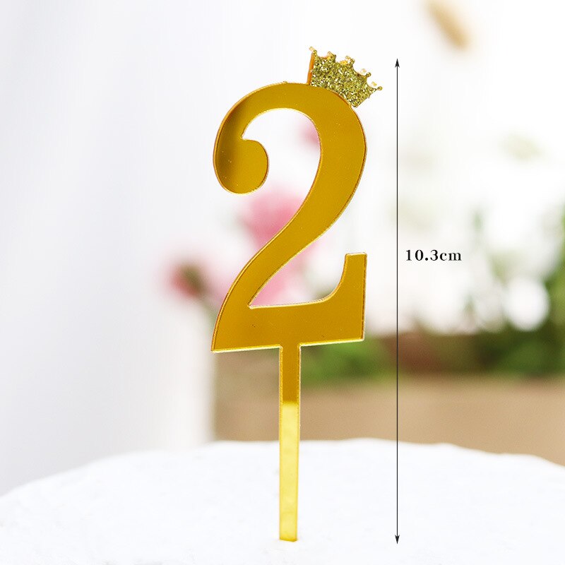 Nummer 0-9 kaker potte bursdag jubileumsfest siffe... – Vicedeal