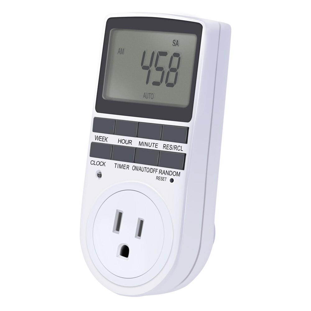 120V 15A Timer Switch Socket Electronic Digital US... – Grandado