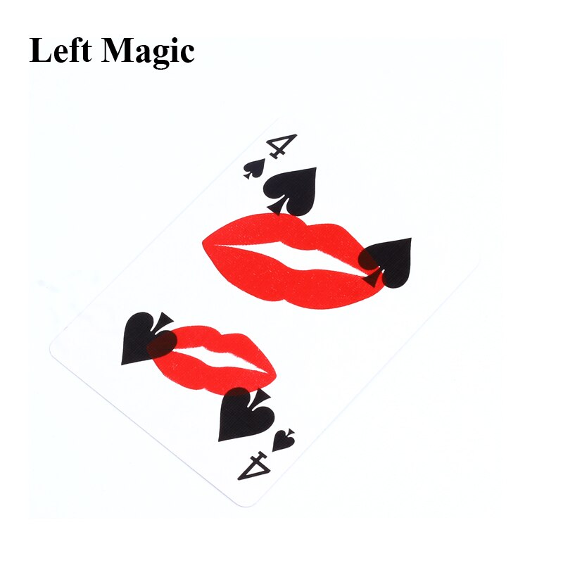 Kiss Of Love Card magic trick Magic Tricks Magic C... – Grandado
