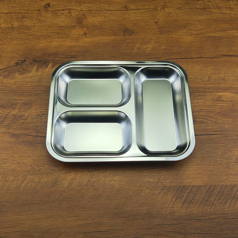 10 Inch Food Grade Sus304 Divided Dinner Tray,Lunc... – Vicedeal
