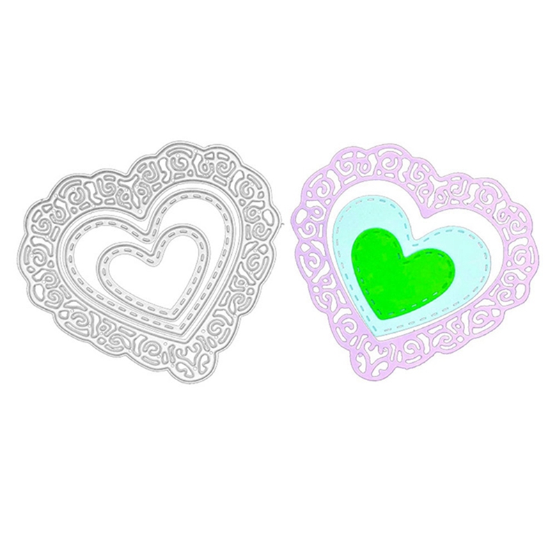 Cutting Dies Dies Heart Metal Cutting Dies Flower ... – Grandado