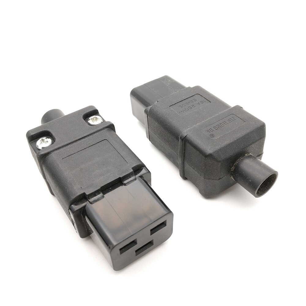 Rewirable PDU UPS 16A 250VAC IEC 320 C 19 plug, IE... – Grandado