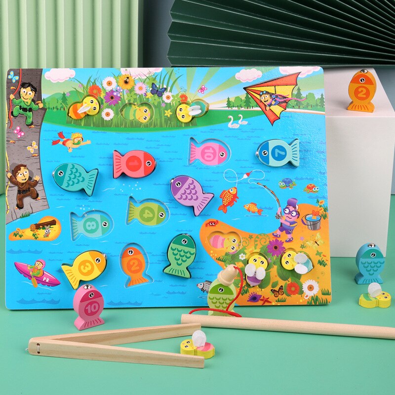 BBSKY Children's Magnetic Fishing Toy Baby Early E... – Grandado