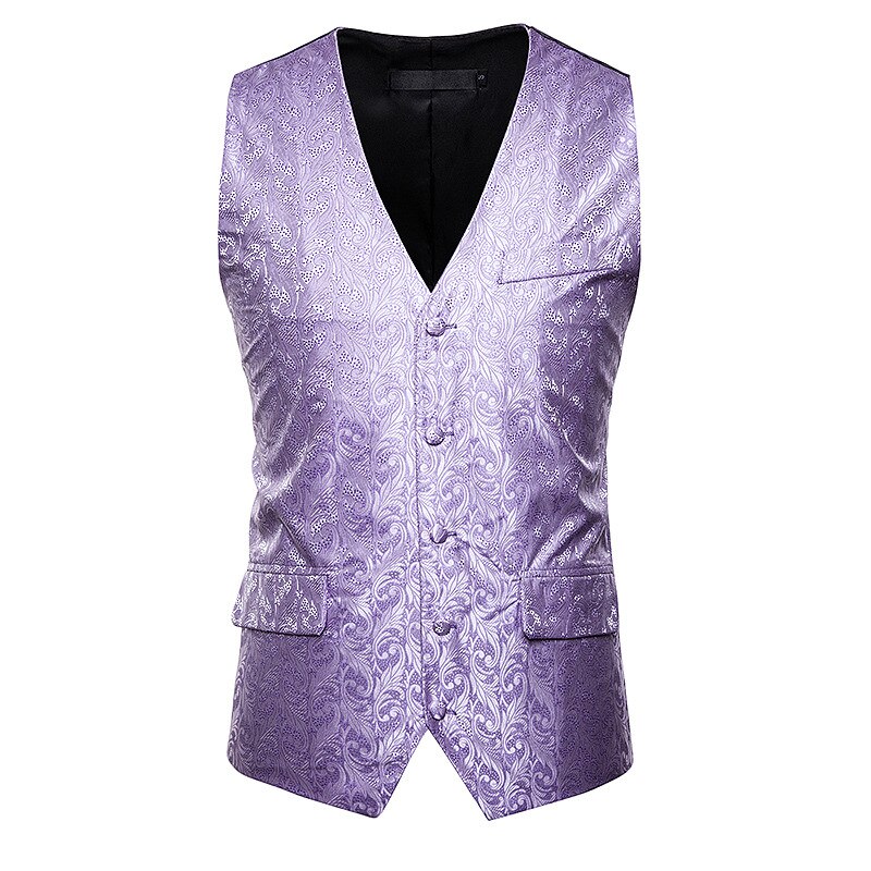 Vestido de negócios dos homens terno colete 2020 m... – Vicedeal