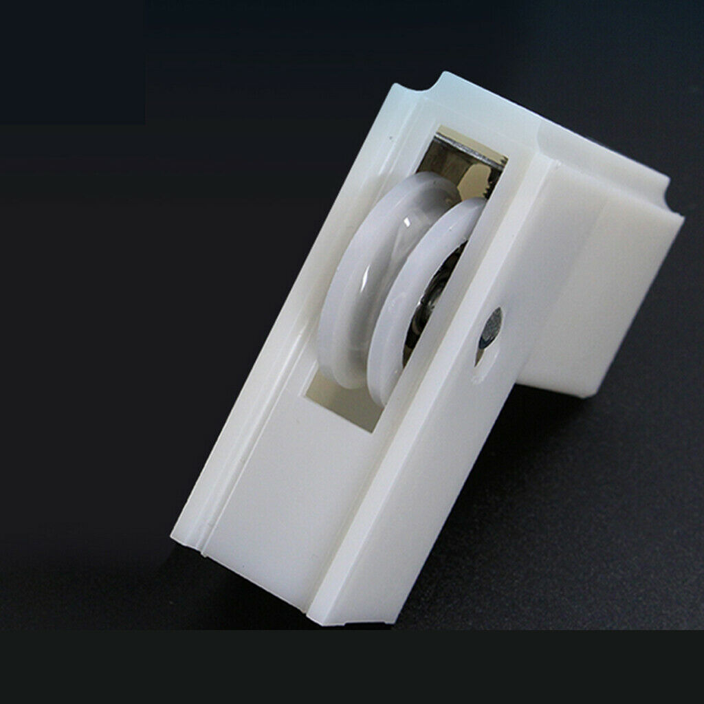 White Wardrobe Windows Sliding Under bottom Roller... – Grandado