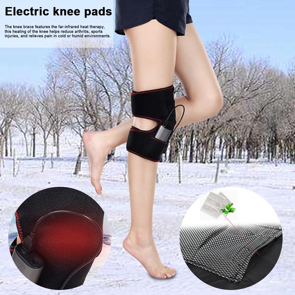 Heat Therapy Knee Brace Wrap Heating Pad Compress ... – Grandado