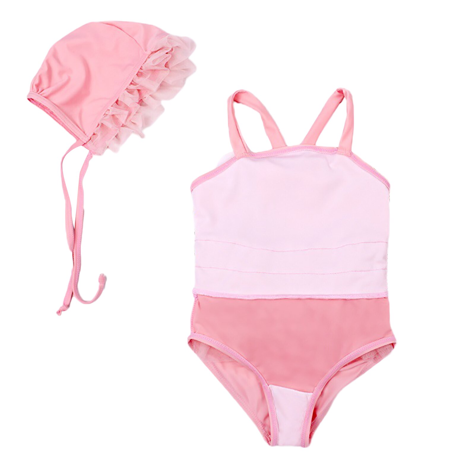 Baby Girl One-Piece Swimsuits Tulle Tutu Bodysuits... – Grandado