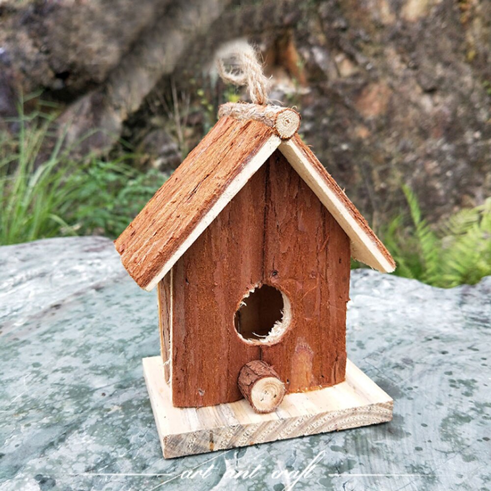 Wooden Bird House Hummingbird House Outside Hangin... – Vicedeal