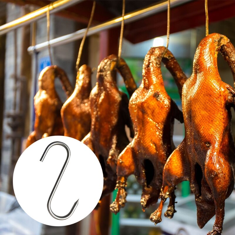 20 Pcs Stainless Steel Butcher's Hook with Sha... – Grandado