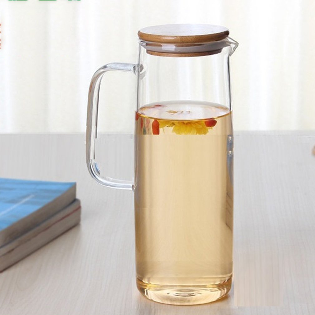 Heat-resistant Glass Jug Straight Body Pot Cold Wa... – Vicedeal