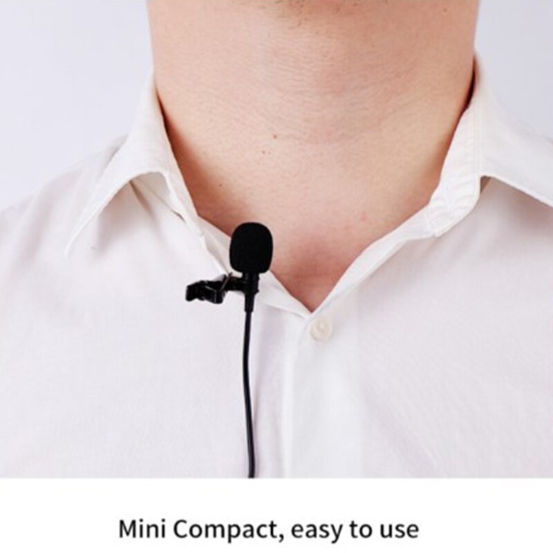 3.5mm Clip Mic Type C Microphone Phone Wired Mic C... – Grandado