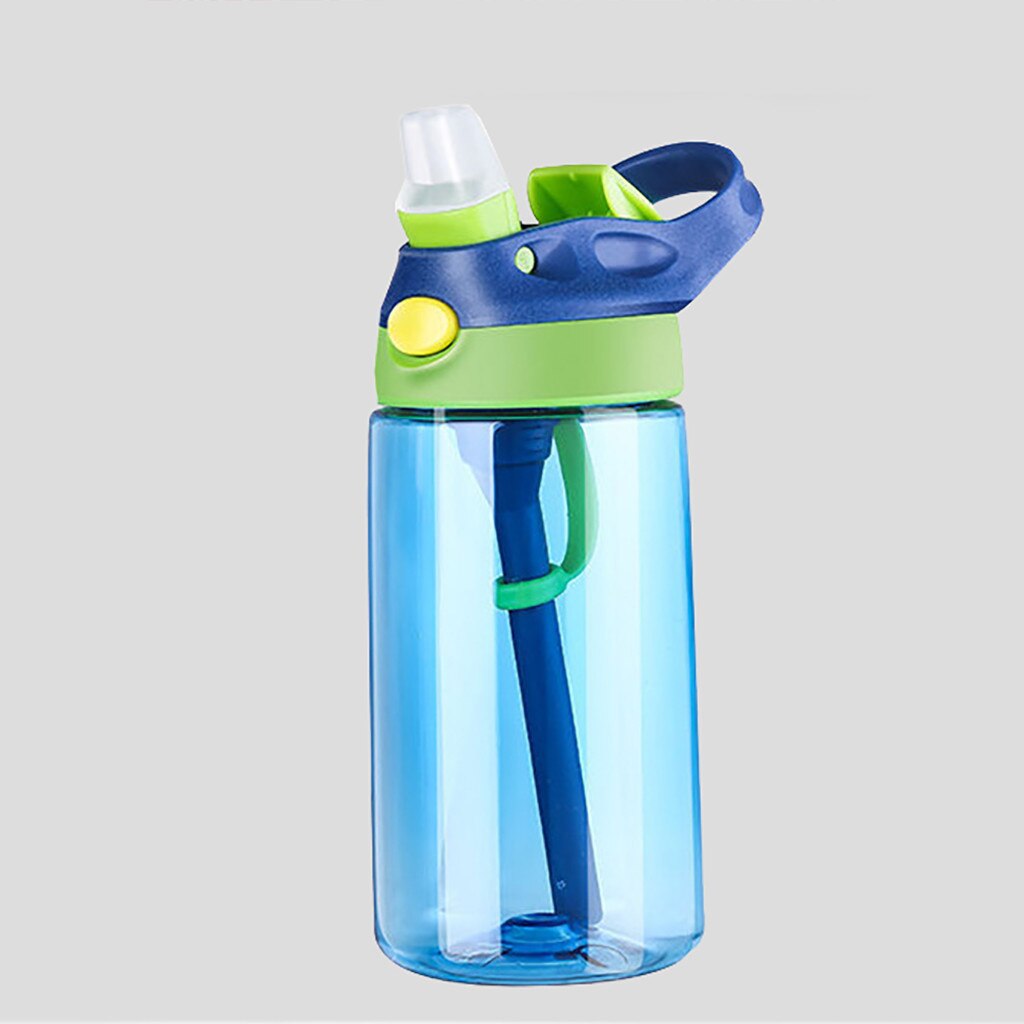 Wasser Flasche Flip Führte Stroh Wasser Trinken Fl... – Vicedeal