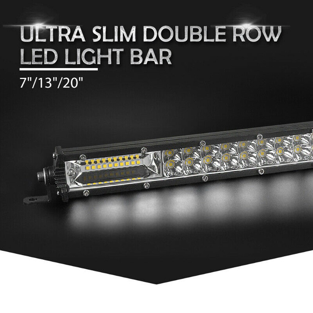 7/13/20in Ultra Slim Lichtbalk Super Heldere Led L... – Vicedeal