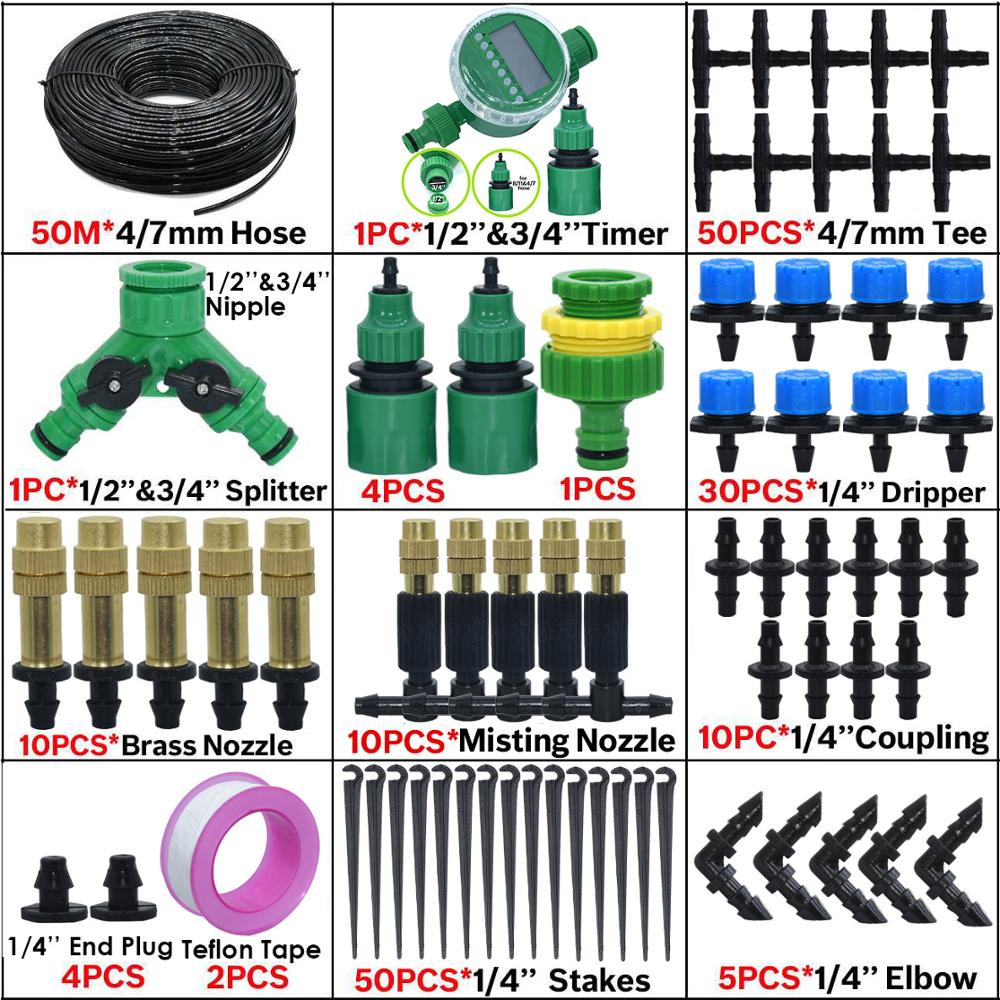 KESLA Garden Micro Drip Irrgation Watering Kit Tim... – Vicedeal