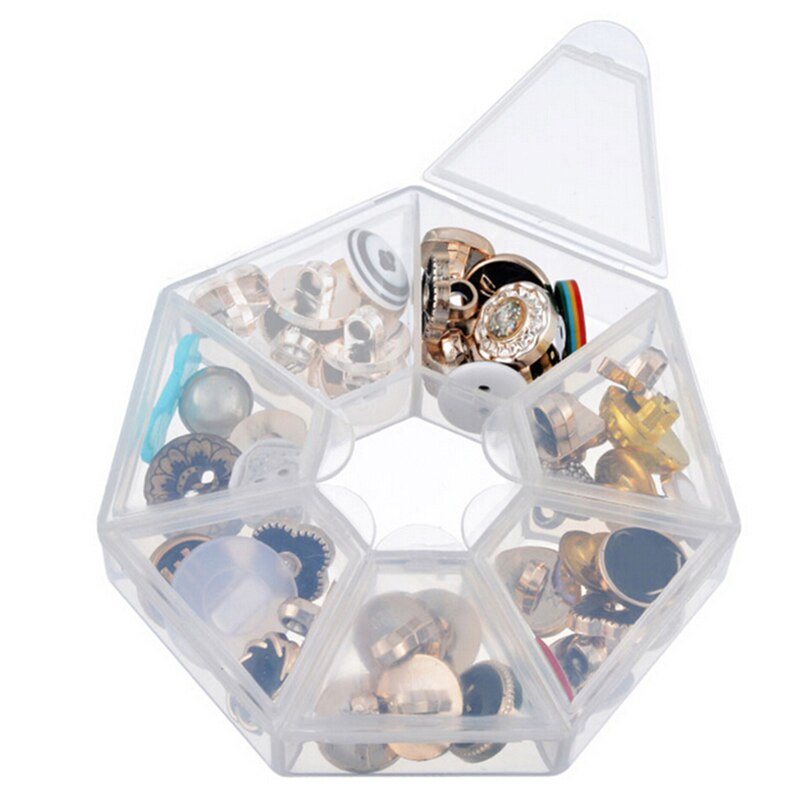 1pc 7 grid Portable seal Storage Cases Clip Holder... – Grandado