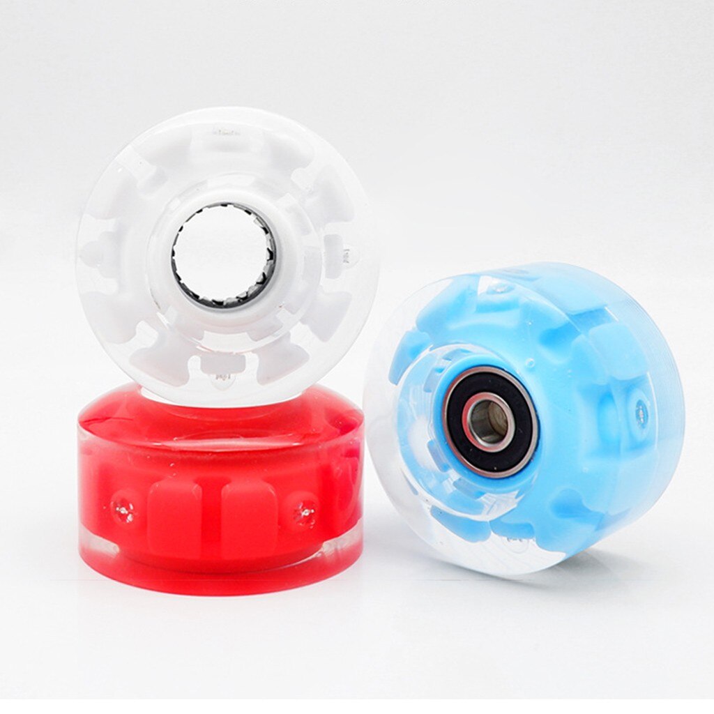 4pcs Flashing Double Wheels Roller Skate Shoes Fla... – Grandado