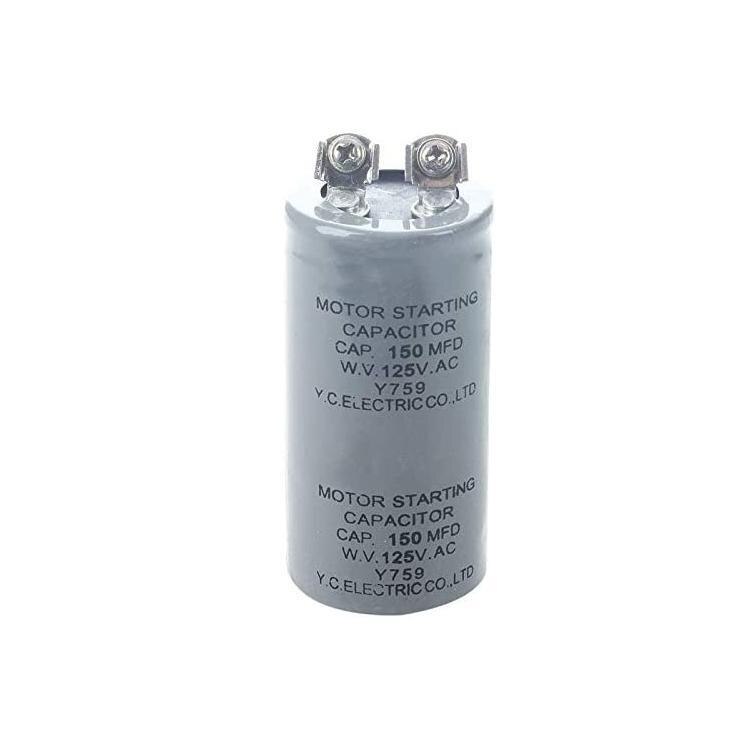 Cylinder 150MFD 125VAC Motor Starting Run Capacito... – Vicedeal