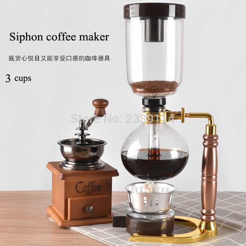 Home Style Siphon coffee maker Tea Siphon pot vacu... – Grandado