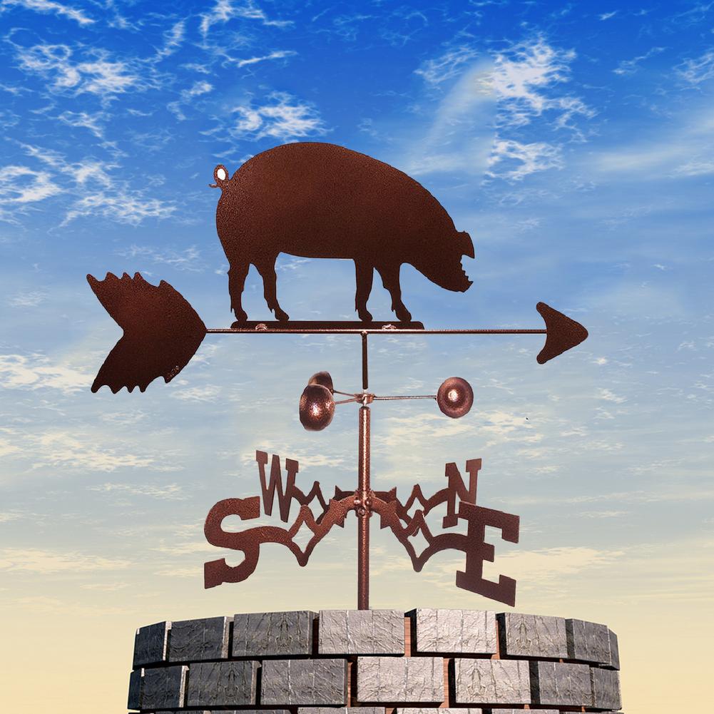 Metal Weather Vane Stainless Steel Roof Mount Wind... – Grandado