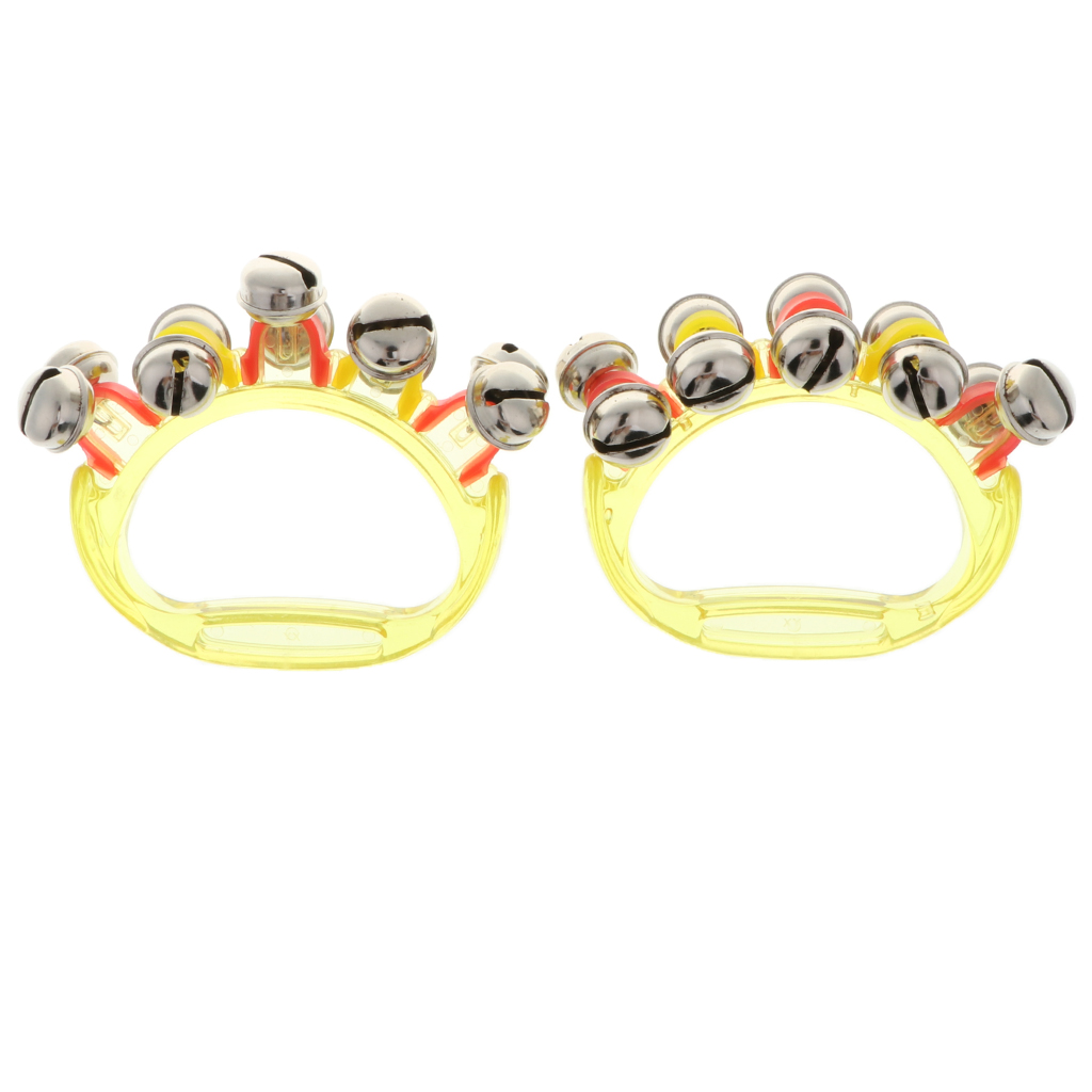 1 Pair Tambourine Rhythm Shaking Bell Baby Toddler... – Vicedeal