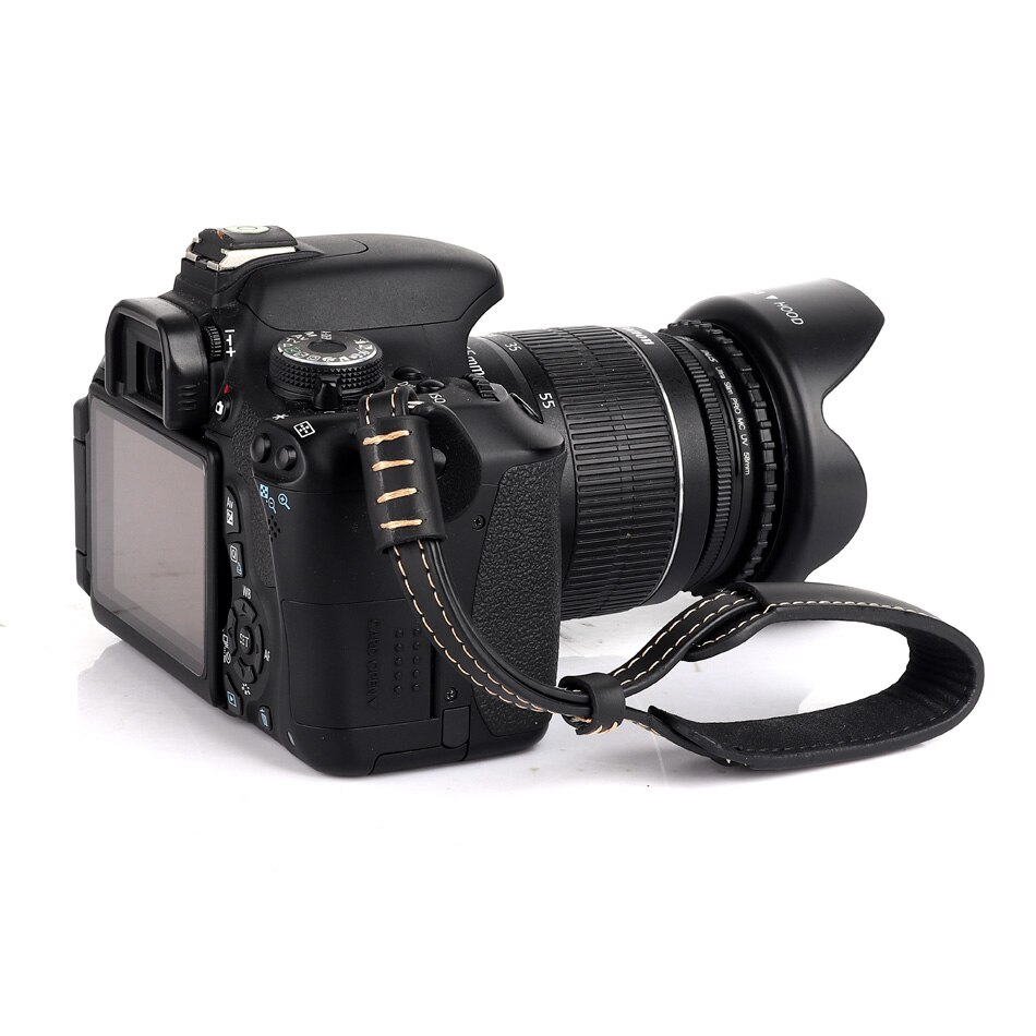 Camera Strap PU Leather Camera Wrist Hand Strap Gr... – Grandado