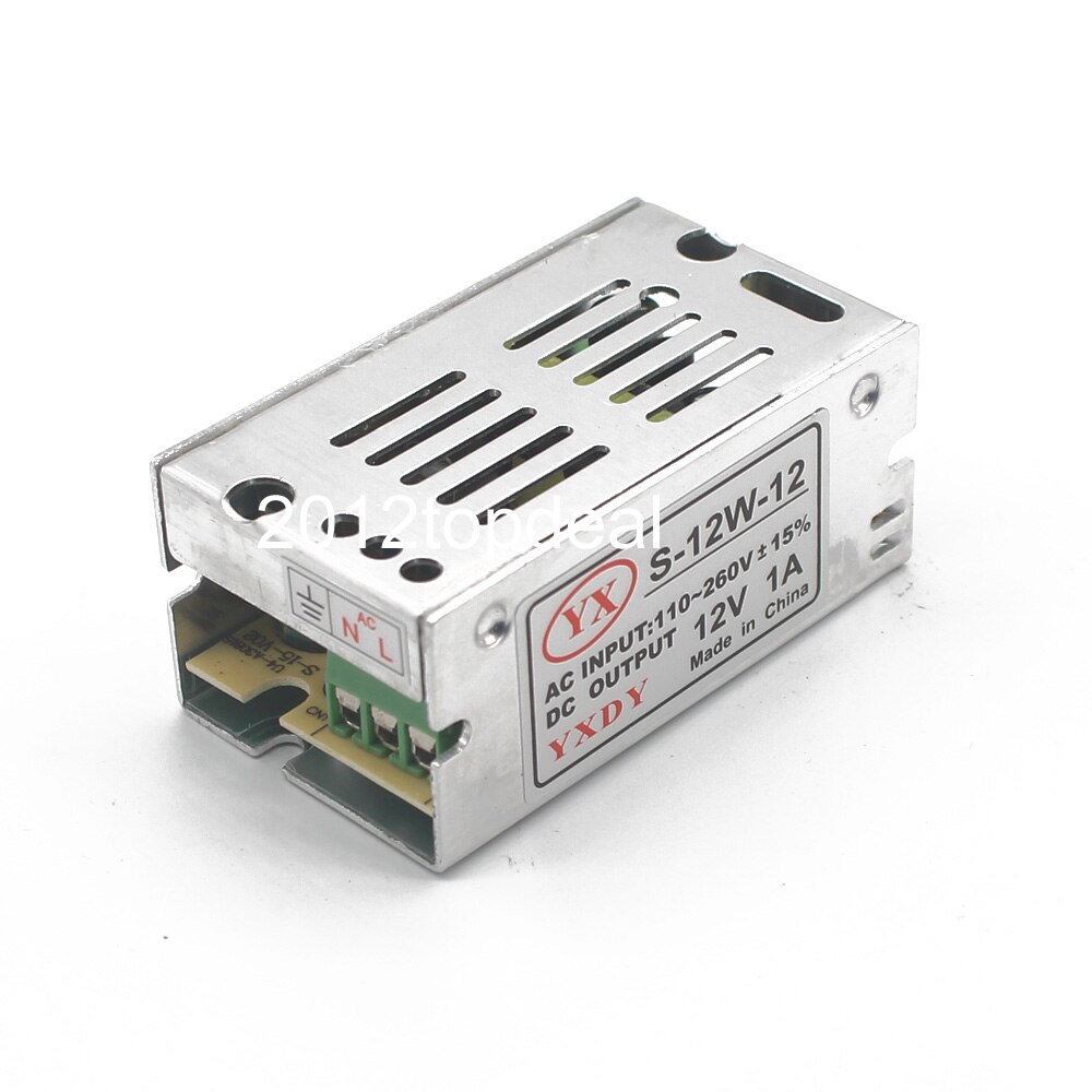 led Driver AC100-240V to DC 12V 1A 2A 3A 5A 10A 15... – Vicedeal