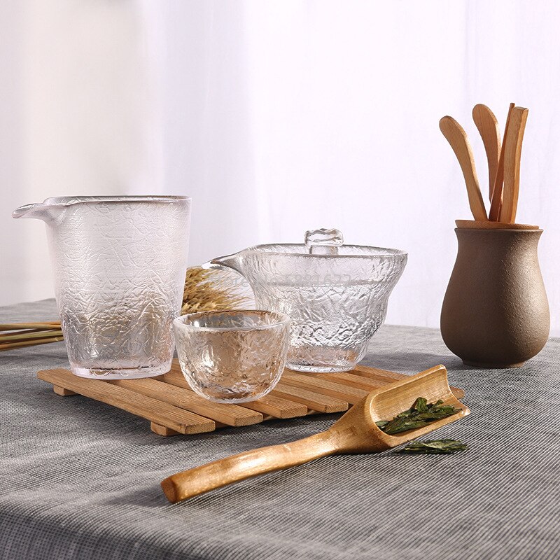 Japanese style glass fair cup glass Kung Fu tea se... – Vicedeal