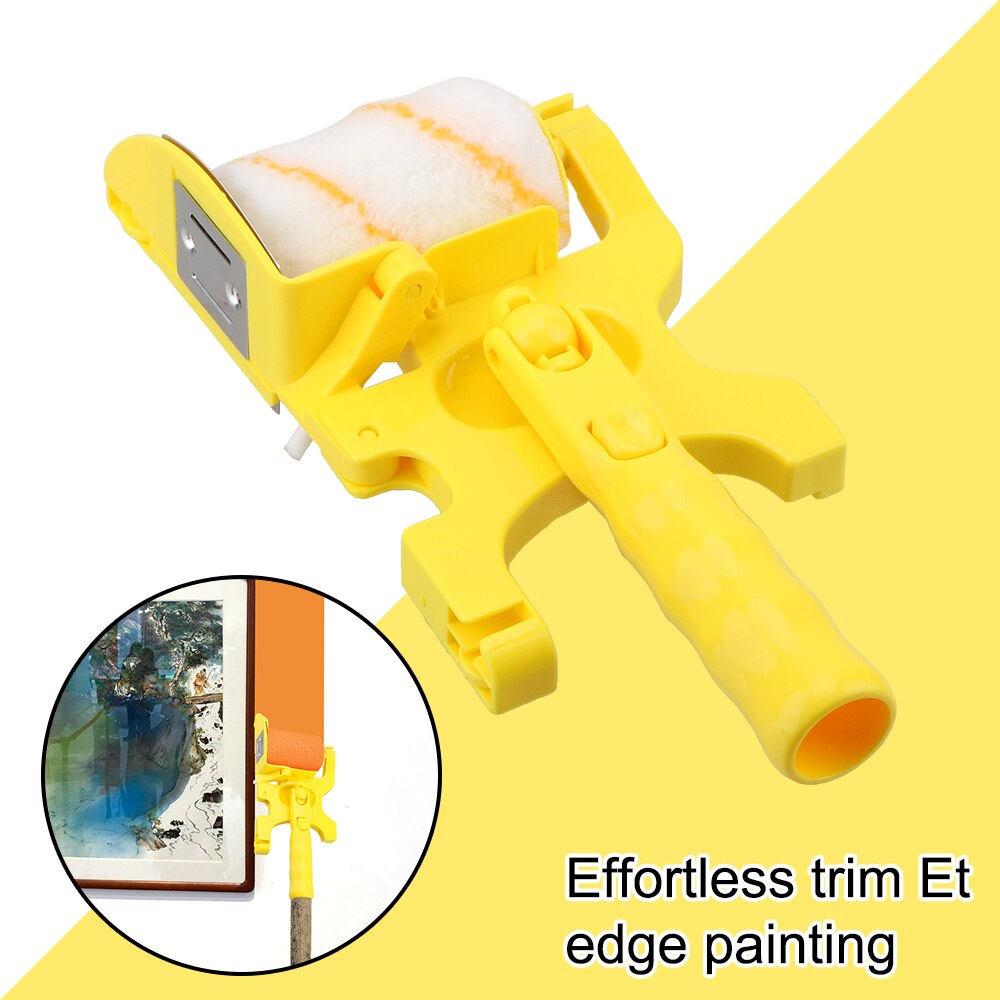 Clean-Cut Paint Edger Roller Roller Brush Wall Pai... – Grandado