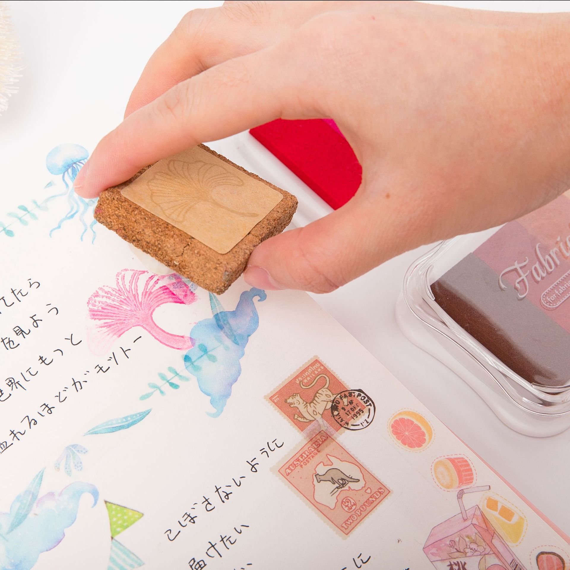 Gradient Color Crafts Ink Pad Colorful Inkpad for ... – Vicedeal