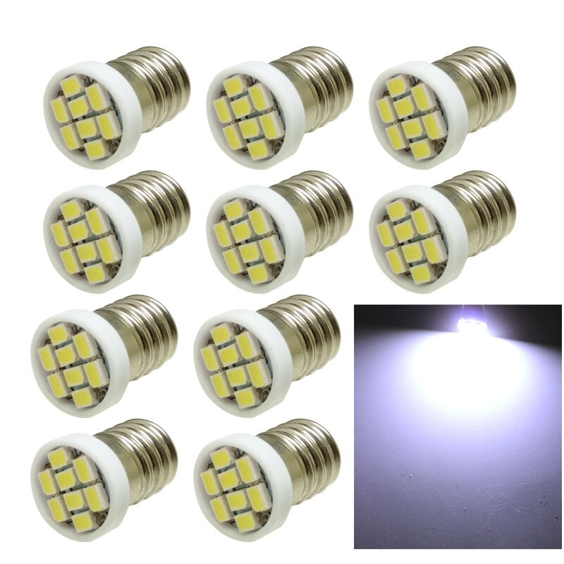 4 kpl/erä e10 ey10 3020 smd 8 led valkoista valoa... – Grandado