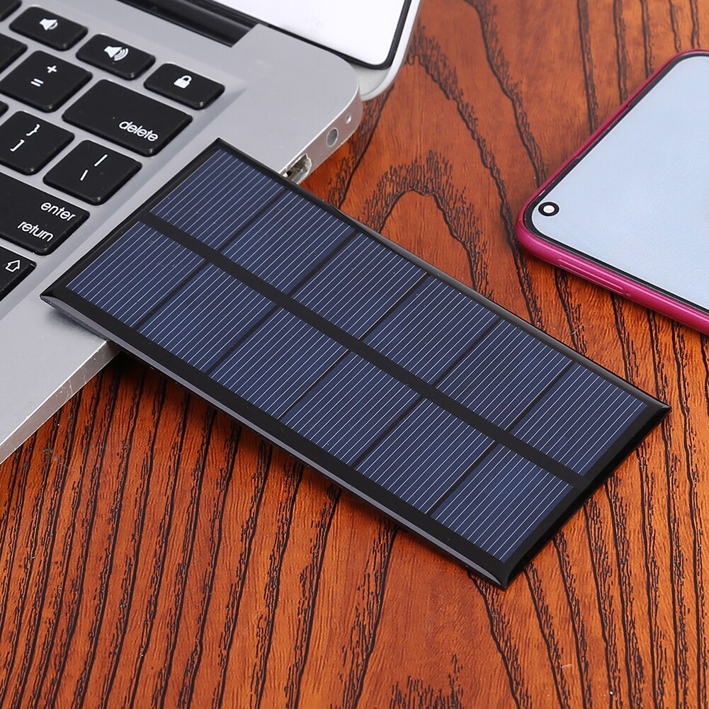 Mini solcellepanel batteri 1w 3v celler lademodul ... – Grandado