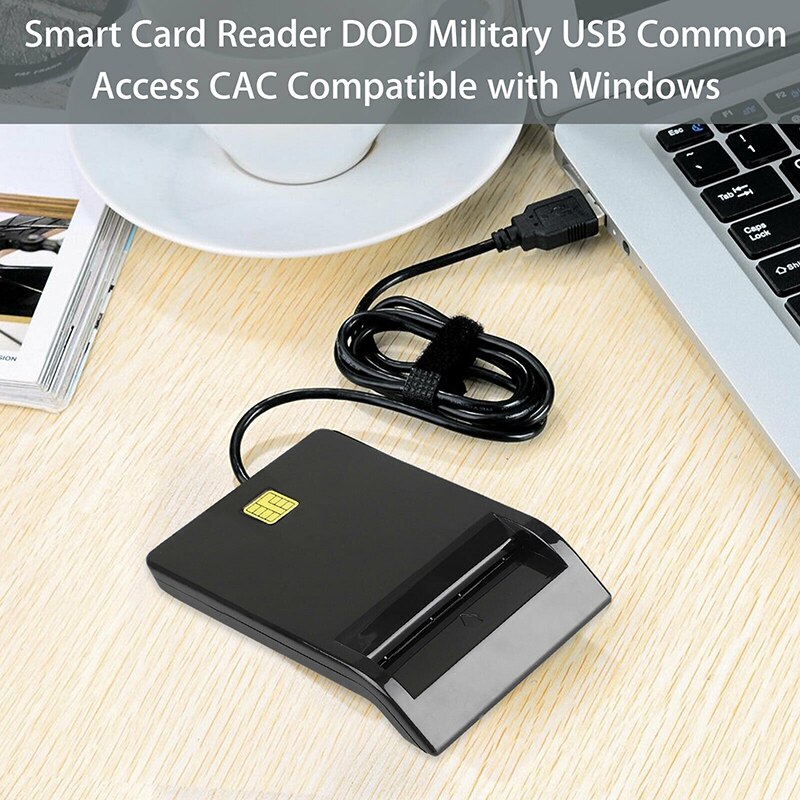 Portable USB 2.0 Smart ID Card Reader For SD ATM C... – Vicedeal