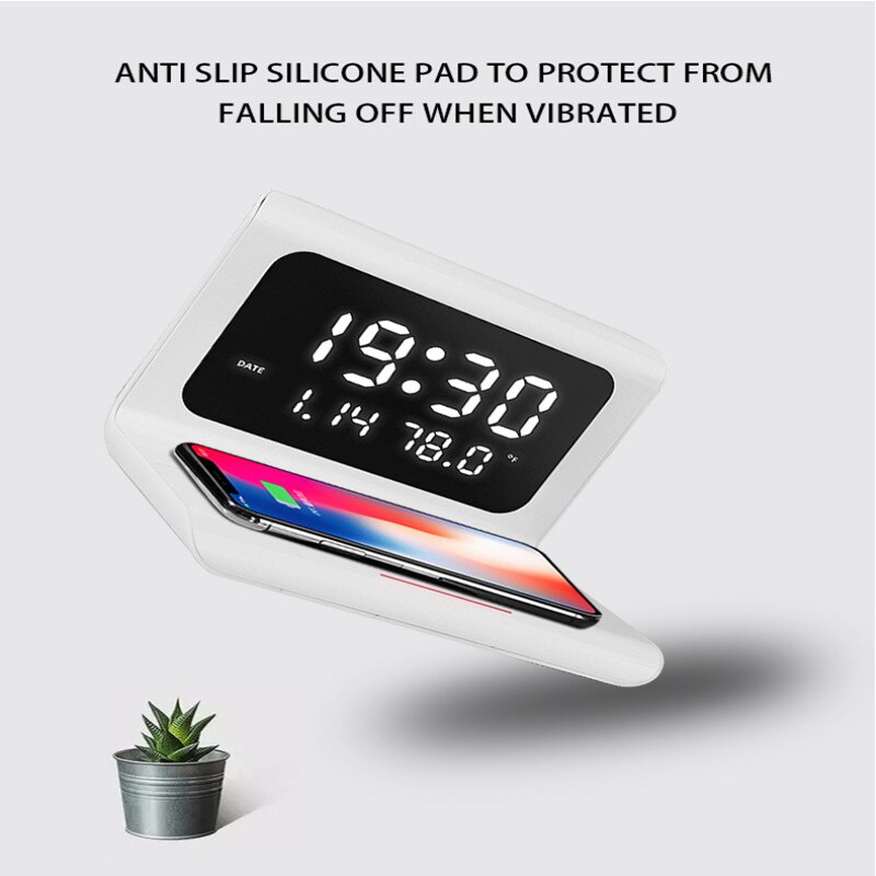 Electric LED Alarm Clock Multifunctional 3in1 Wire... – Grandado