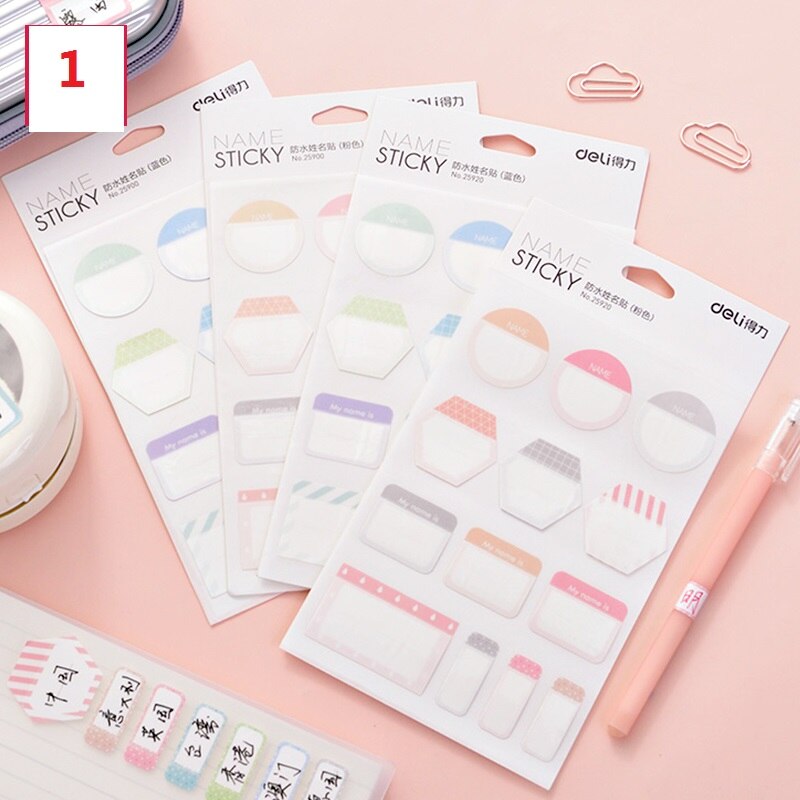 Waterproof name sticker primary school students wi... – Vicedeal