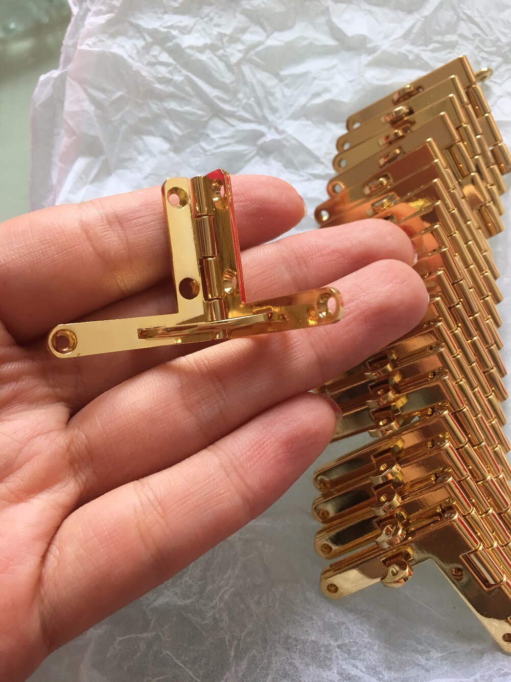 41mm * 41mm Zinc alloy Small Quadrant Hinge Set fo... – Vicedeal