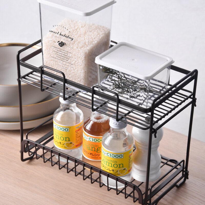 Punch-free household goods storage rack home condi... – Grandado
