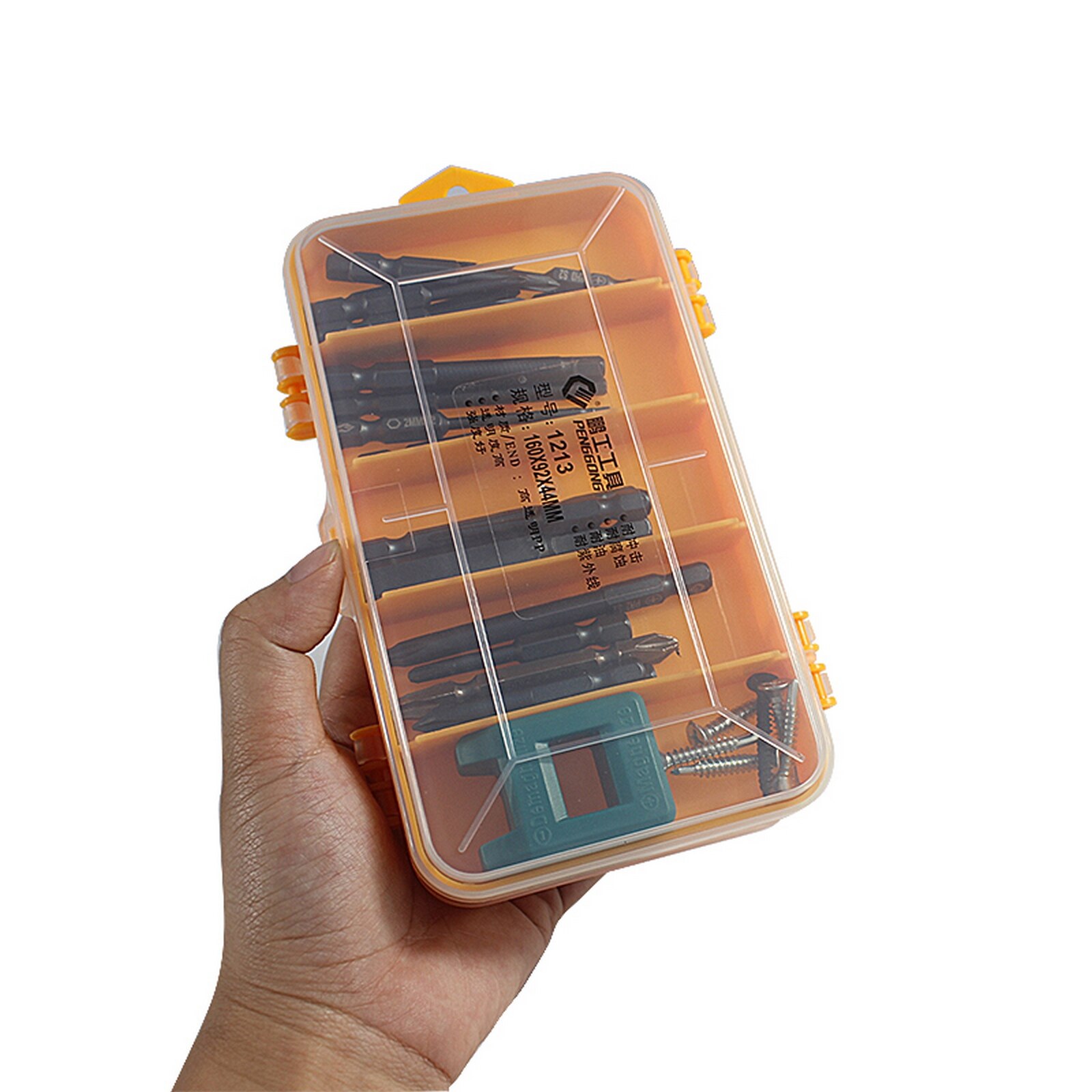 13 Net Transparent Portable Compact Screw Storage ... – Grandado