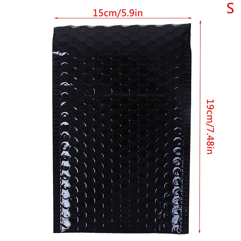 10 Pcs Black Aluminiumfolie Mailers Envelop Waterd... – Grandado