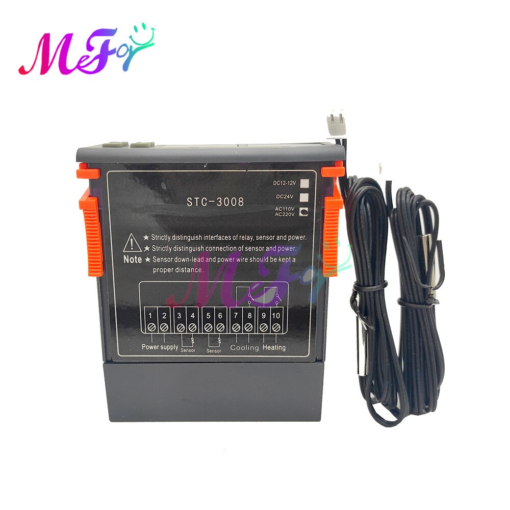 Controlador de temperatura Digital LED, termostato... – Grandado