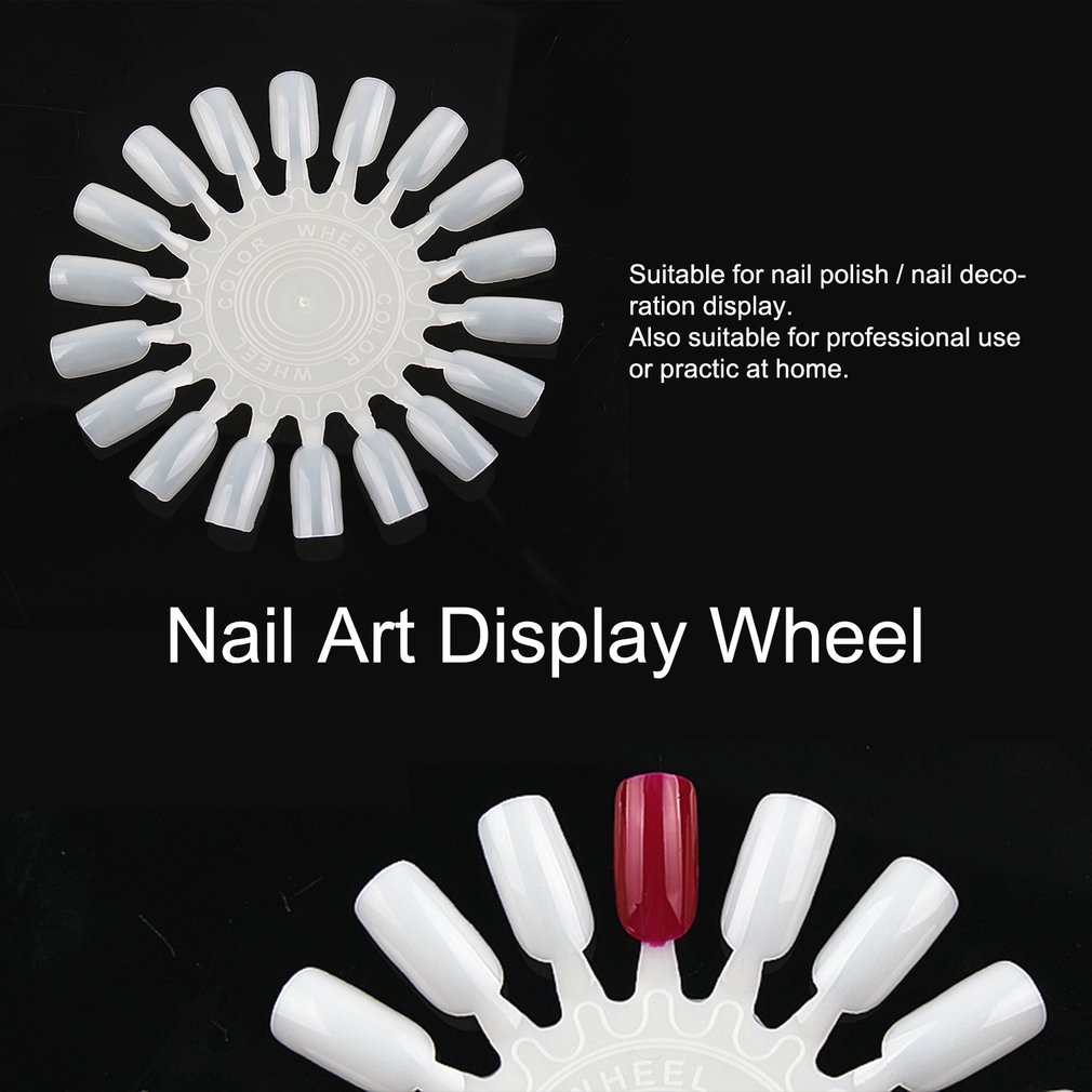 10 Pcs Colour Disk Nail Color Swatches Colour Pale... – Grandado