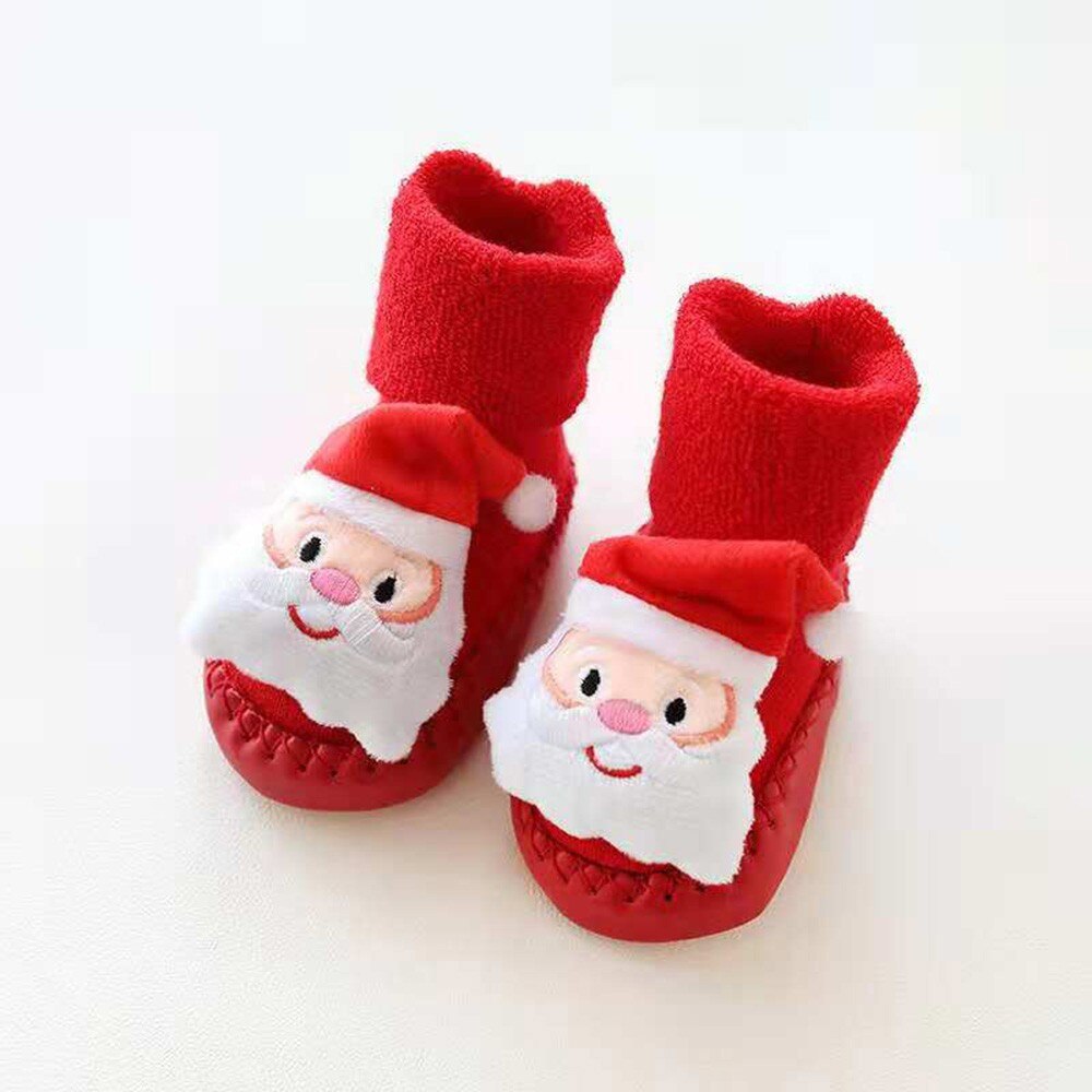 Pasgeboren Baby Jongens Meisjes Kerst Vloer Sokken... – Vicedeal