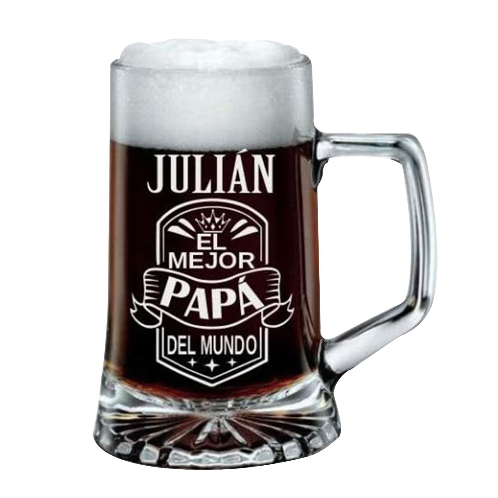 500ML letter printing Beer Cup glass Mug Father Th... – Grandado