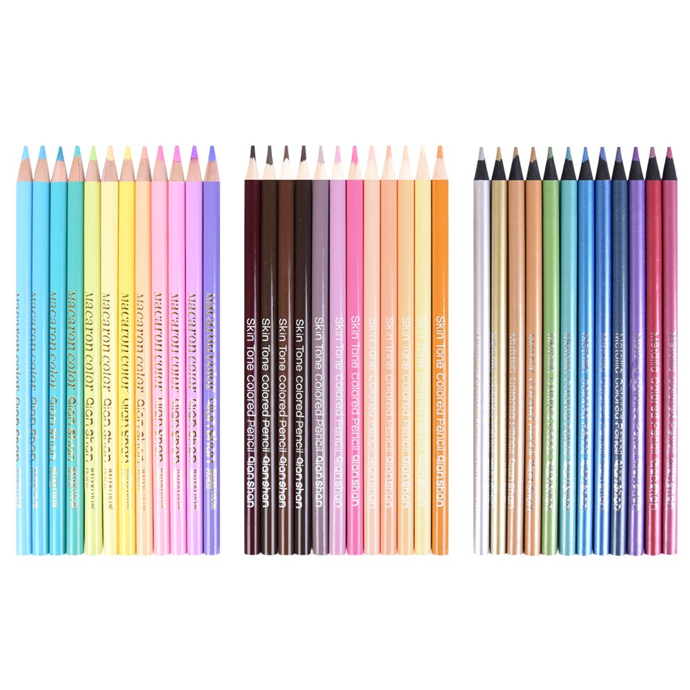 36 Count Colored Pencils Set - Artist Colored Penc... – Vicedeal