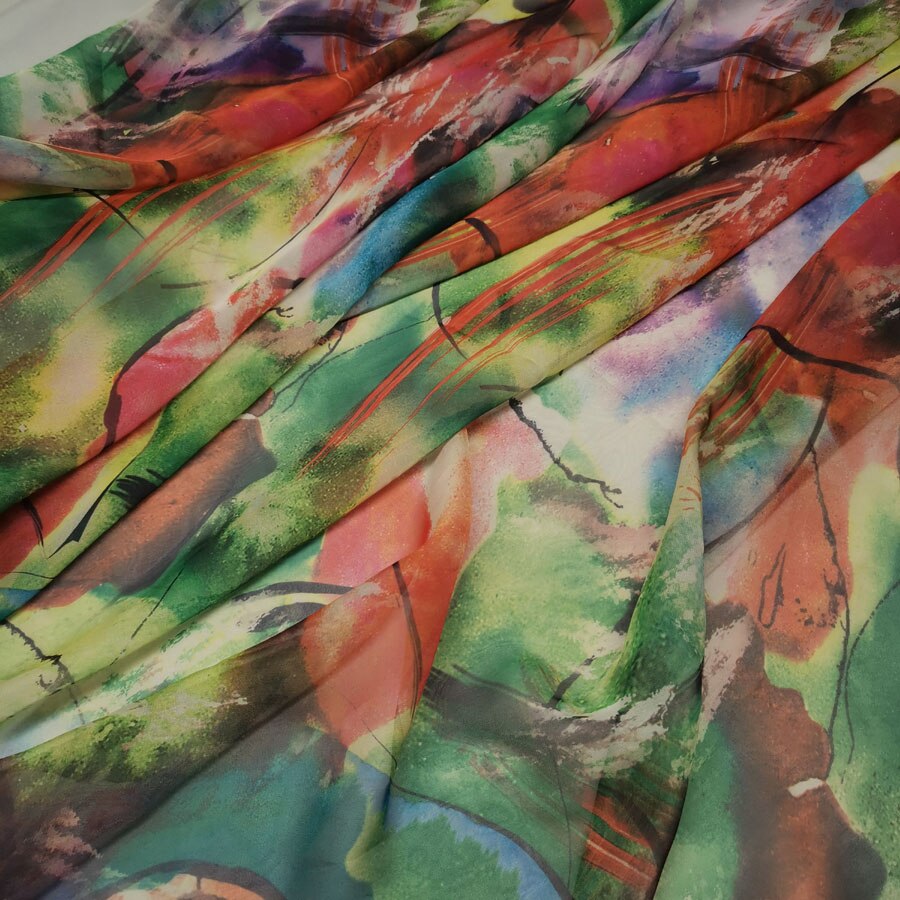 Dress Dancing Fabric Flowing 30D Chiffon Fabric Co... – Vicedeal