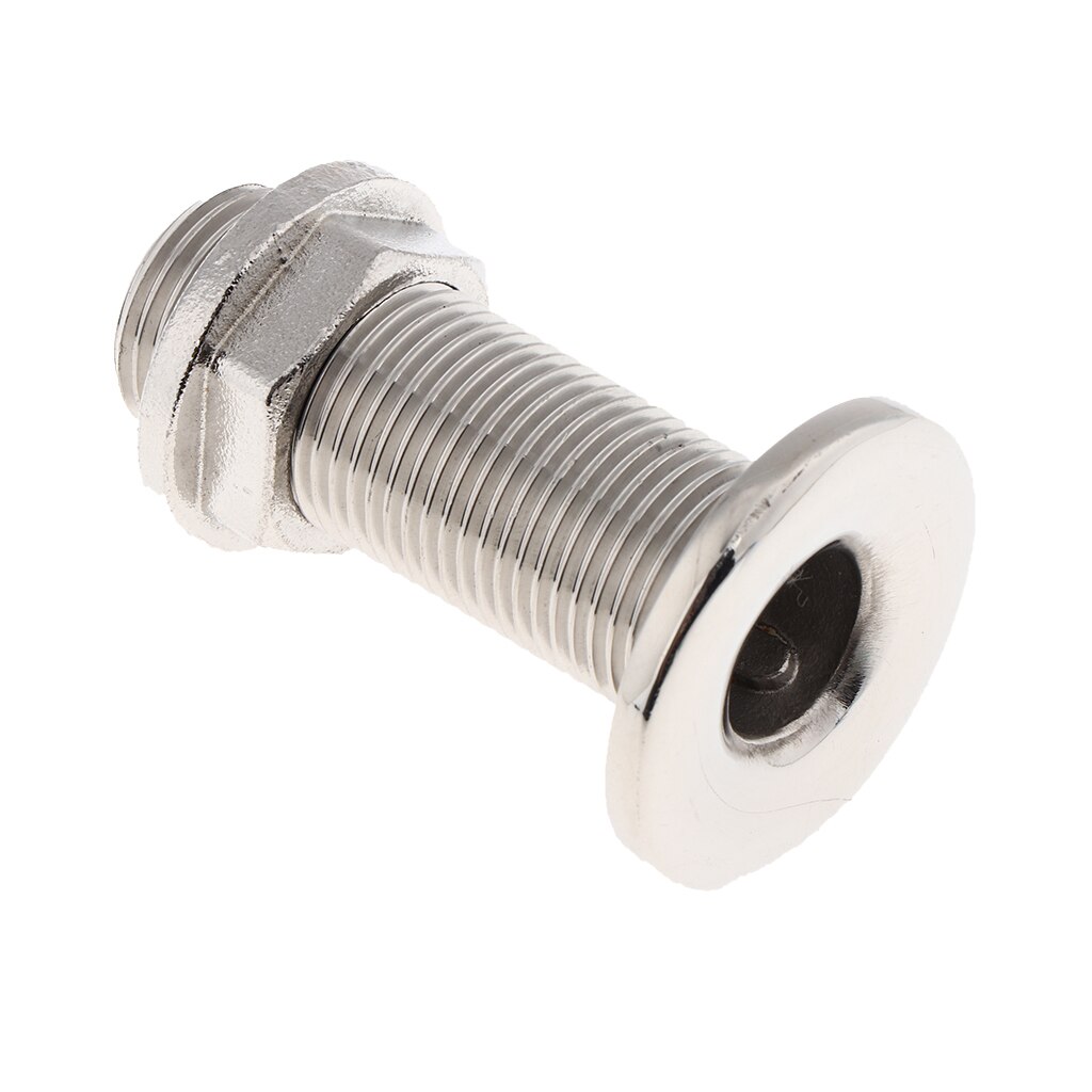 316 Stainless Steel Thru-Hull Connector Fits 1-1/2... – Grandado