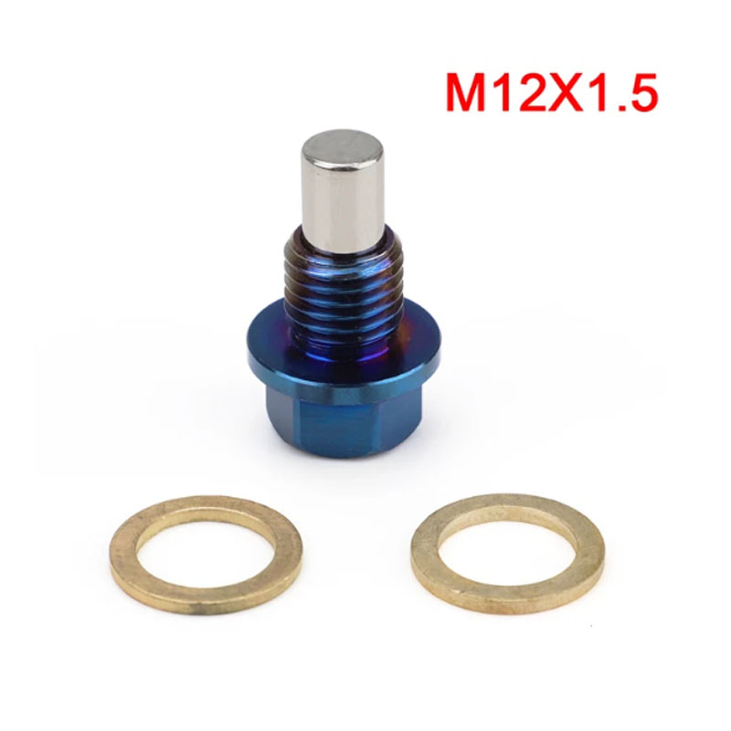 Titanium alloy magnetic oil release plug oil relea... – Vicedeal