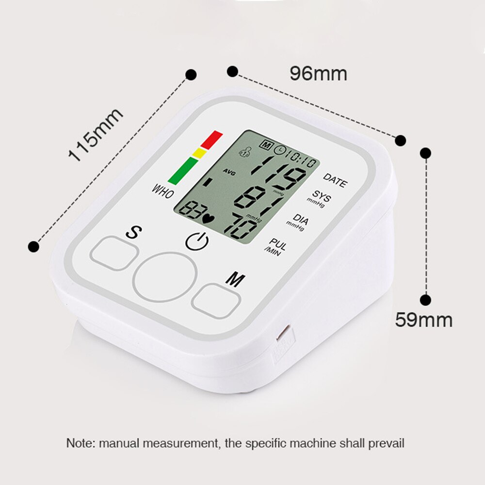 Automatic Arm Blood Pressure Monitor BP Sphygmoman... – Vicedeal