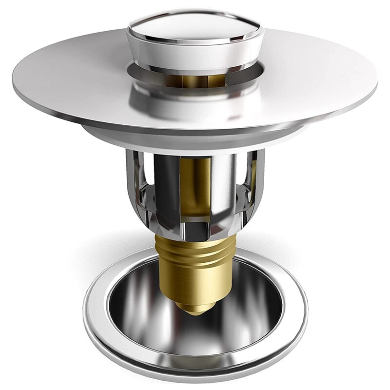 Bathroom Sink Drain Plug Bathtub Plug With Hair Ex... – Vicedeal