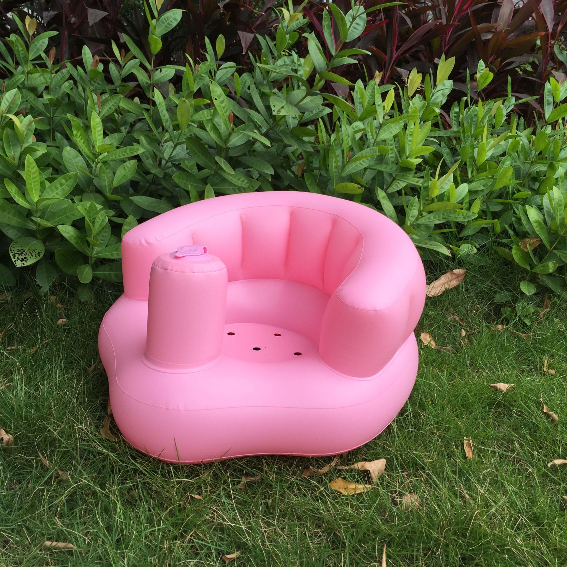 Baby Boys Girls Solid color Inflatable Sofa Baby L... – Vicedeal