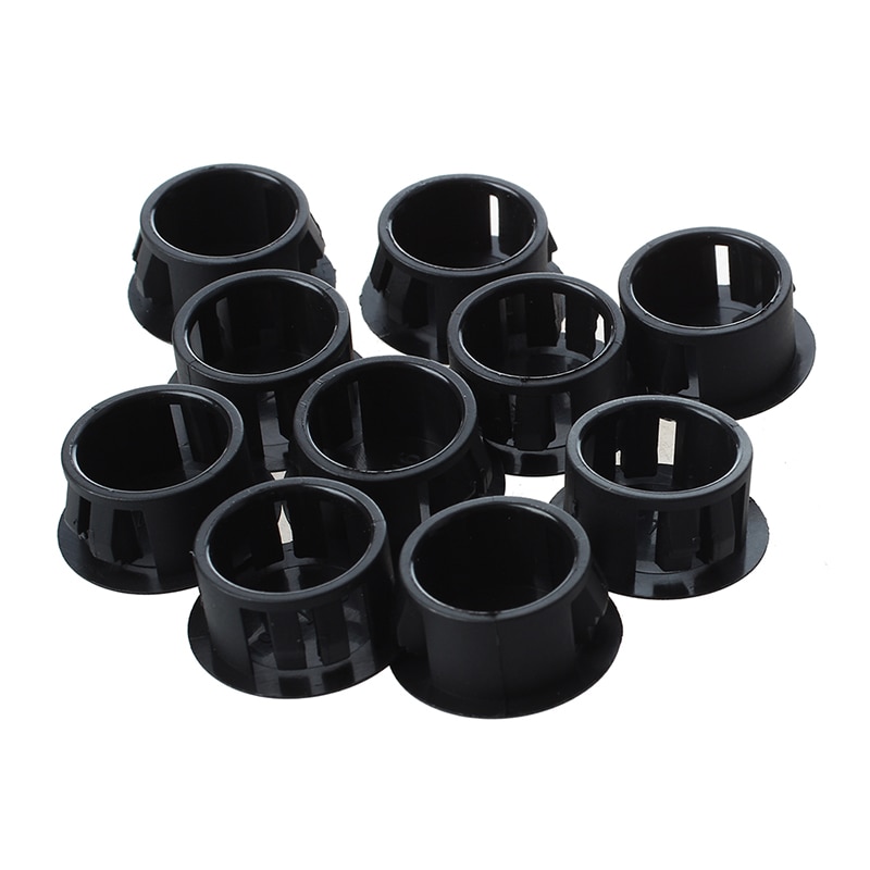 10 pieces black plastic caps hole plugs pressure c... – Vicedeal